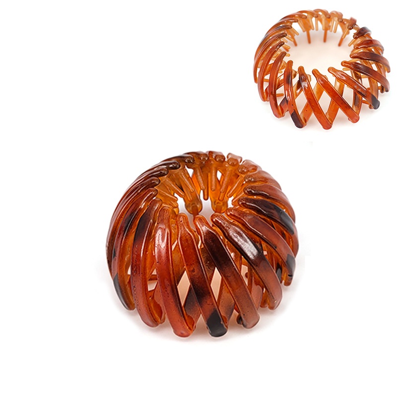 Jual Ikat Jepit Untuk Cepol Rambut Bahan Plastik Korea Wanita (VC ...