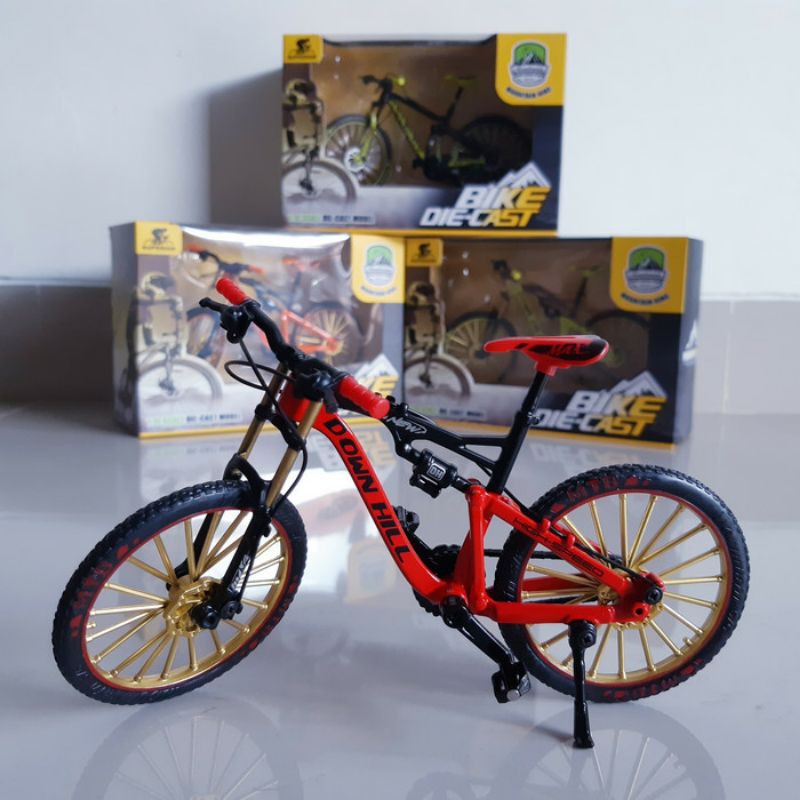 Jual Diecast Sepeda Gunung Alloy Mainan Miniatur Mountain Bike MTB ...
