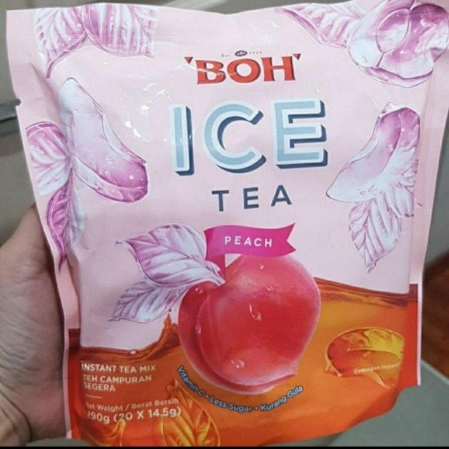 Jual BOH Ice Tea Peach (20 sachet) | Shopee Indonesia