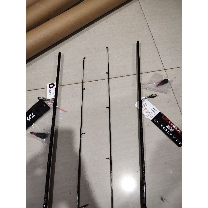 Jual Joran daiwa magoi g list merah pilihan 165 atau 180 ms 14lb mhs 20lb | Shopee Indonesia
