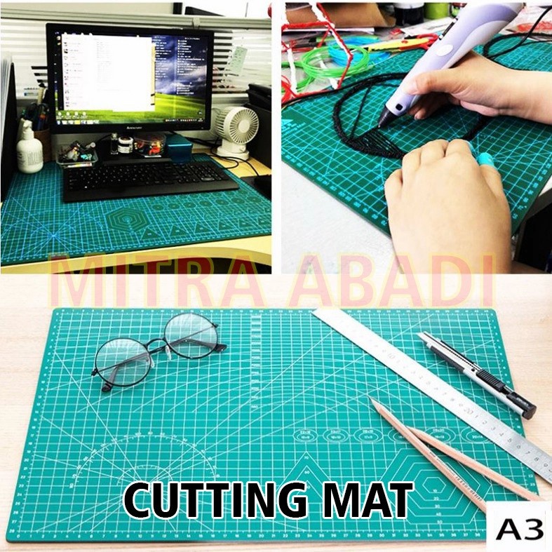 Jual Alas Potong Work Cutting Mat Pad Ukuran A3 A4 dan Mini 8 cm | Shopee Indonesia