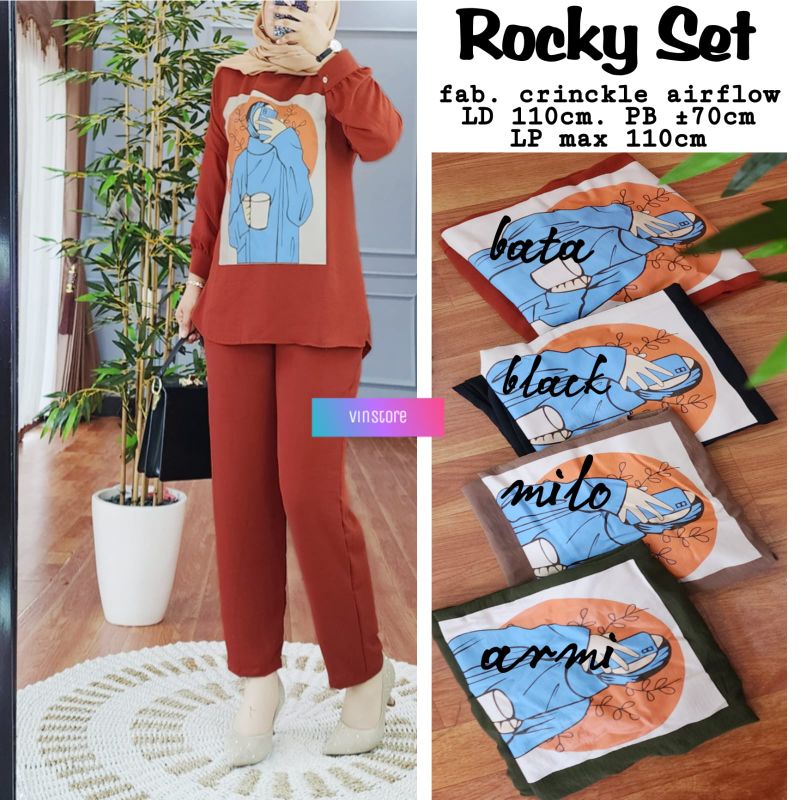 Jual ROCKY SET ORI VINSTORE | Shopee Indonesia