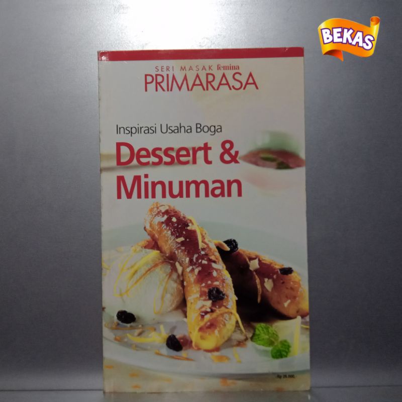 Jual Buku Seri Masak PRIMARASA - INSPIRASI USAHA BOGA DESSERT & MINUMAN ...