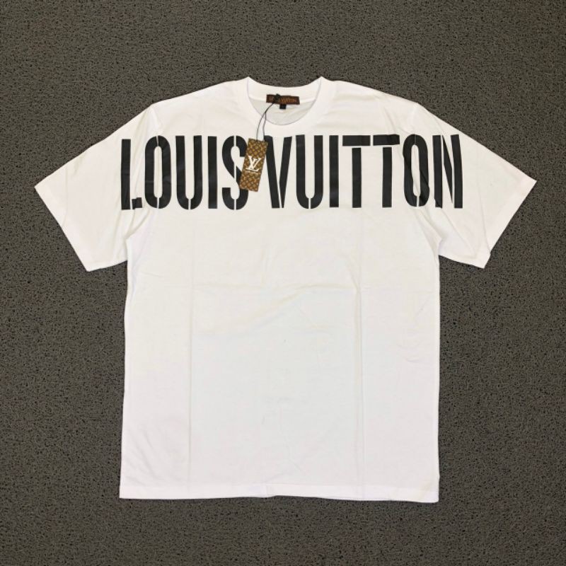 Jual KAOS LOUIS VUITTON (LV) PREMIUM TEE FULLTAG HIGH QUALITY | Shopee ...