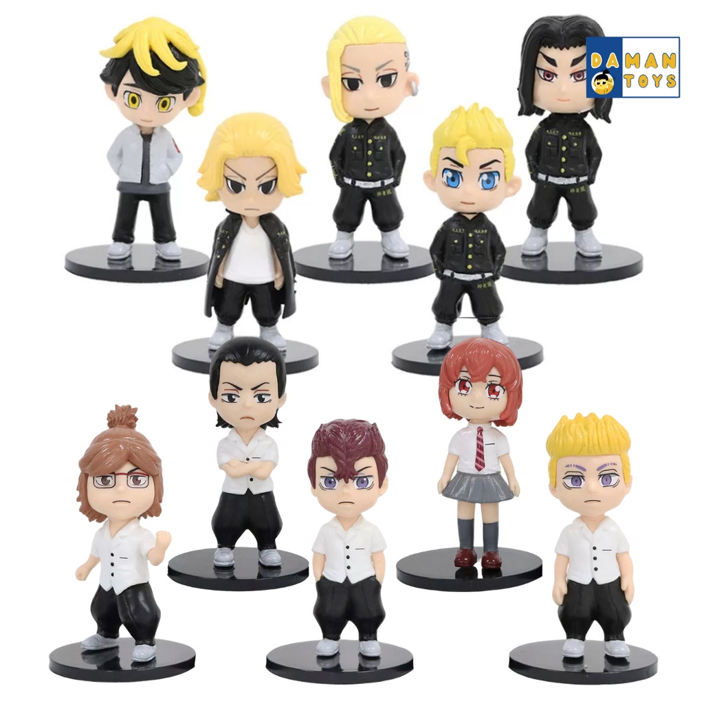Jual Tokyo Revengers Action Figure Anime Manji Geng , Touman Geng ...