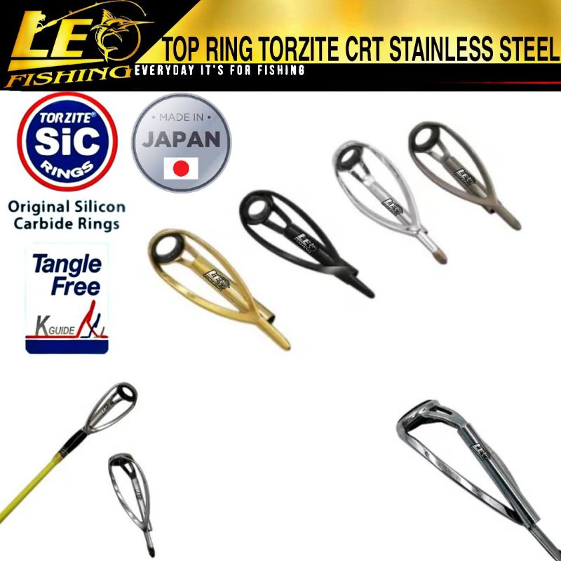 Jual TOP ORIGINAL RING GUIDE UCRTST NON FUJI STAINLESS STEEL (TOP ...