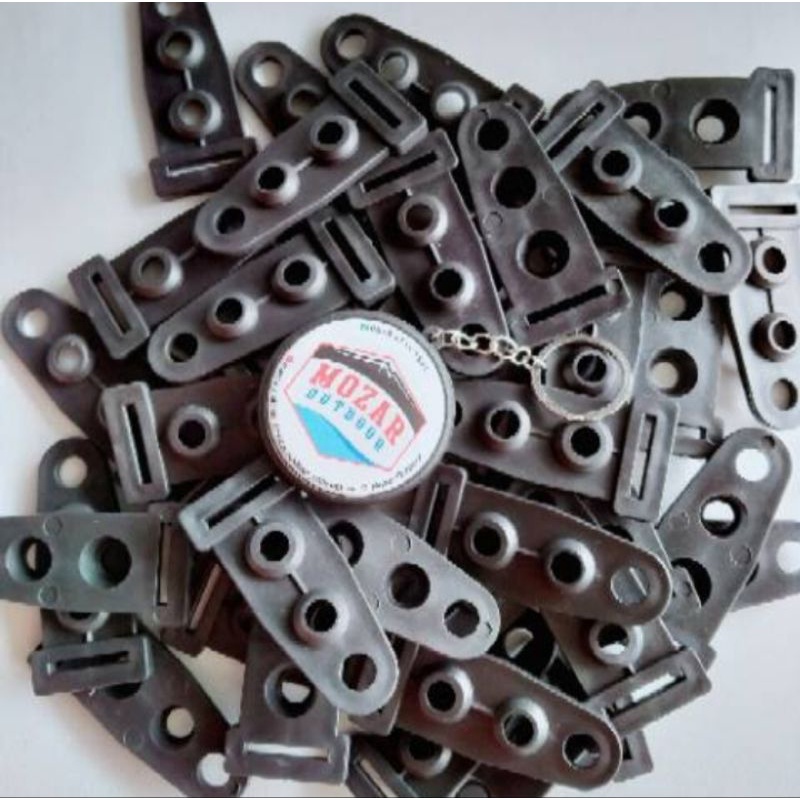 Jual Gesper tenda dome- Plastik Ujung tenda - Dudukan Frame tenda ...