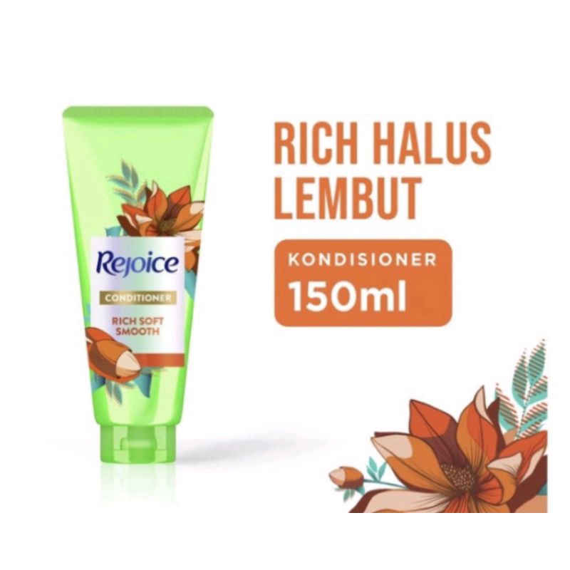 Jual Rejoice Conditioner Rich Soft Smooth 150 ml | Shopee Indonesia