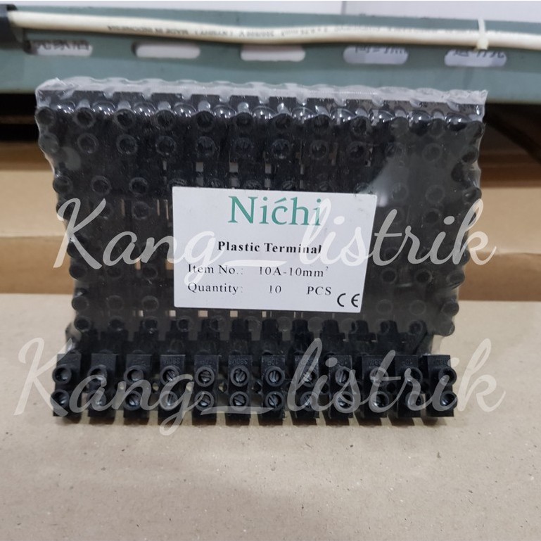 Jual Krustin Enter / Terminal Block Plastik 10mm - 10A Per 1 Batang ...