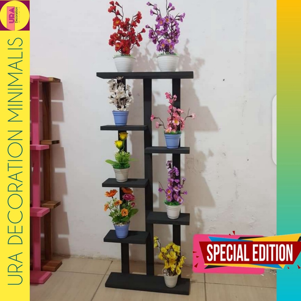 Jual Rak dekorasi rumah minimalis spesial 1 meter bisa di tempatkan di ...