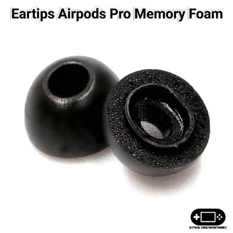 Jual Eartips Airpods Pro 1 / 2 ear tip tips busa memory foam earphone ...