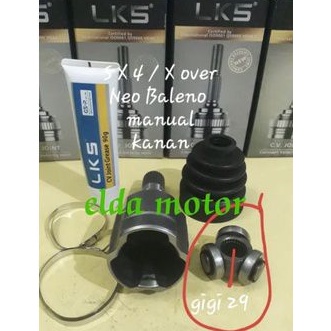 Jual CV.Joint Dalam Kanan As Roda Depan Dalam Kanan Suzuki SX4 xover Neo Baleno Manual | Shopee ...