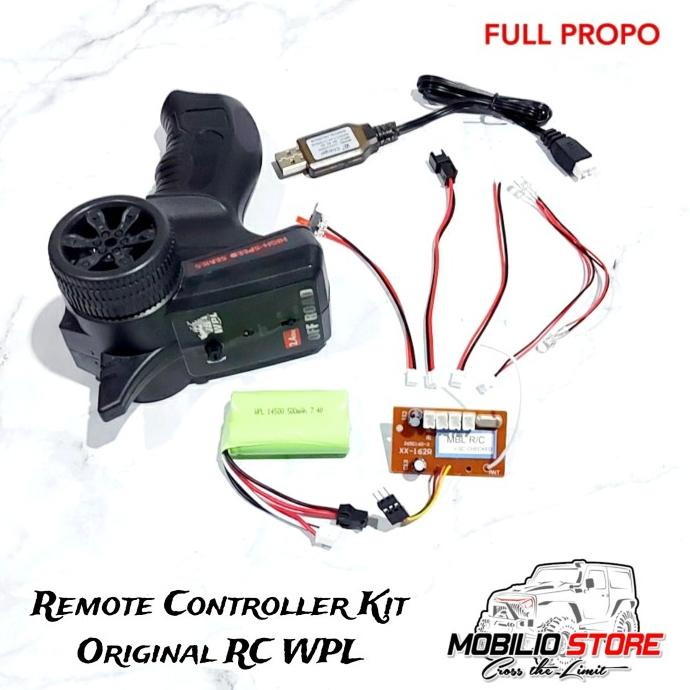 Jual Remote Control Wpl 2.4 Ghz Full Set Support Propo Drive ...
