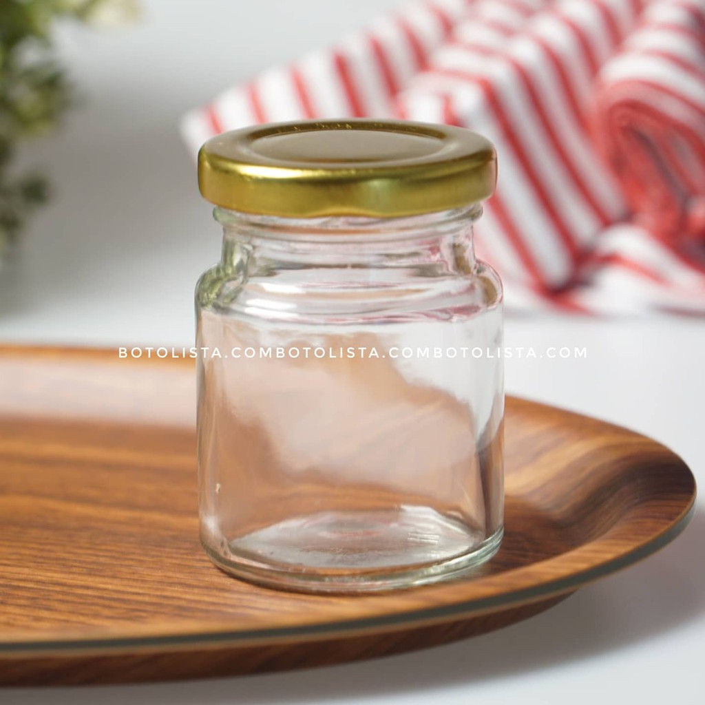 Jual Jar Kaca Murah - Toples Selai Beling - Toples Kaca - Jar 75 Ml ...