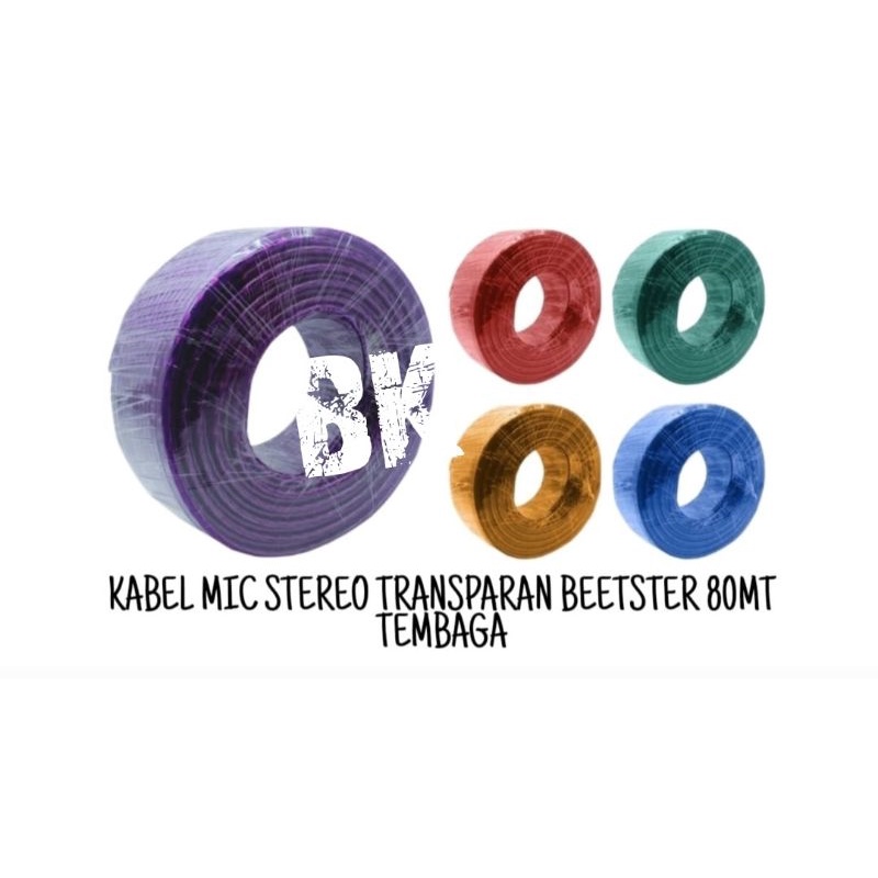 Jual kabel mik stereo 1rol 80meter | Shopee Indonesia