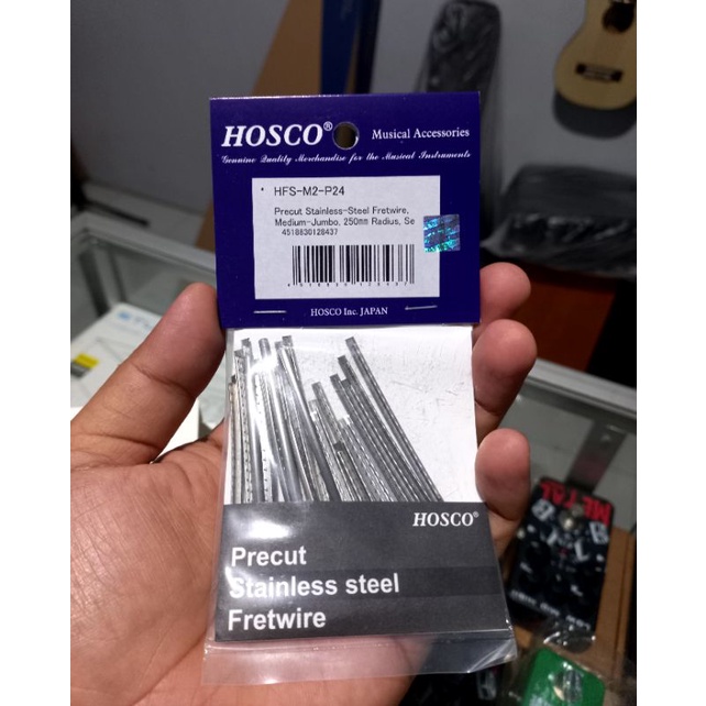 Jual FRET HOSCO FRETWIRE HOSCO GITAR AKUSTIK ELEKTRIK not FRET JESCAR ...