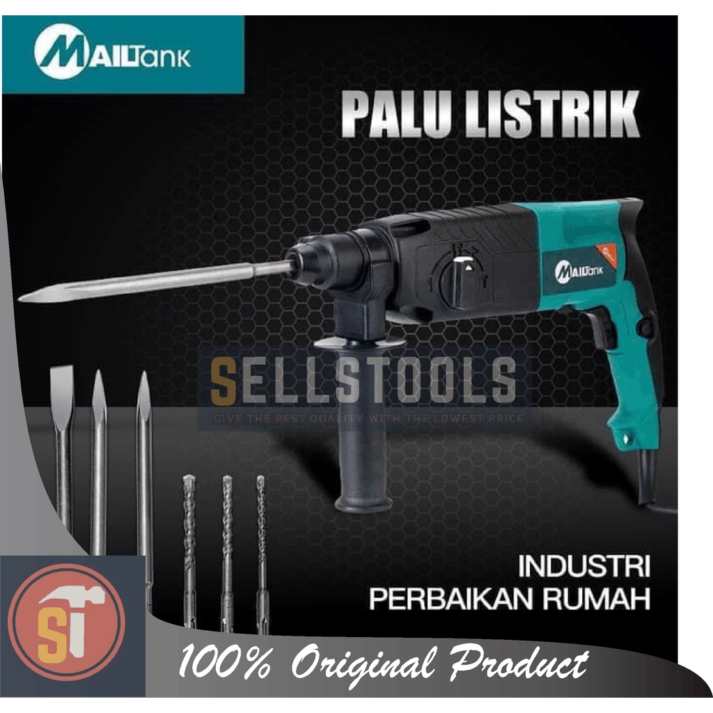 Jual MAILTANK Mesin Bor Bobok Beton Mailtank SH 04 Hammer Drill Bor ...