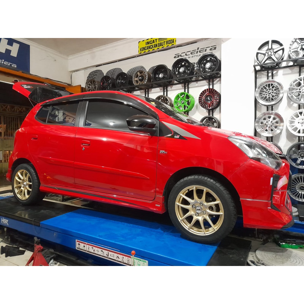 Jual VELG MOBIL AYLA R15 HSR KAMIKAZE R15X65 H4X100 ET42 | Shopee Indonesia