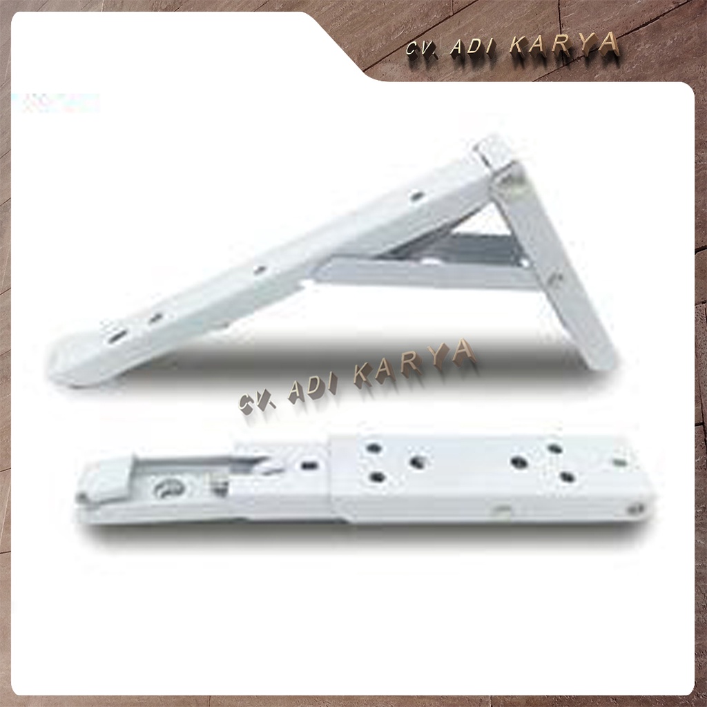 Jual Siku Lipat Meja Dinding Besi Bracket Engsel Lipat 20cm Ambalan ...