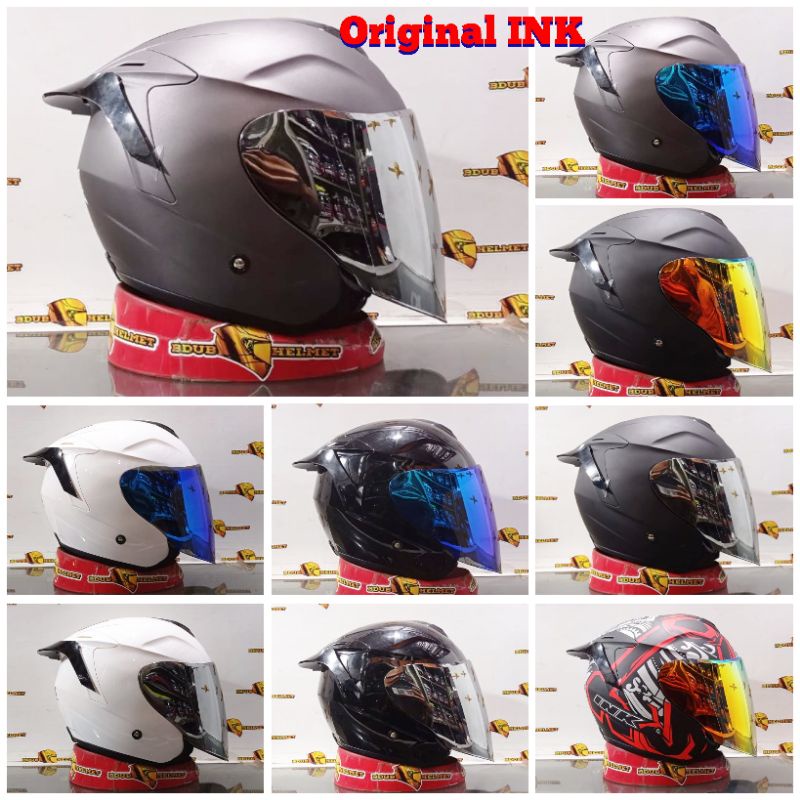 Jual HELM INK DYNAMIC SOLID GREY DOFF/PAKET GANTENG 100% ORIGINAL SNI ...