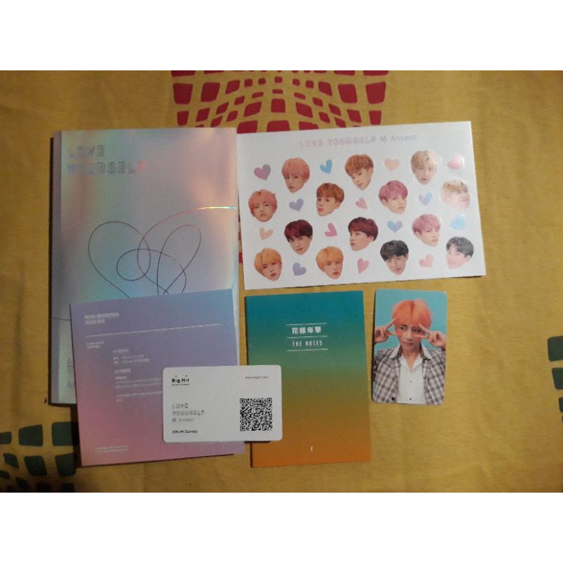 Jual BTS LY ANSWER F VERSION (UNSEALED) | Shopee Indonesia