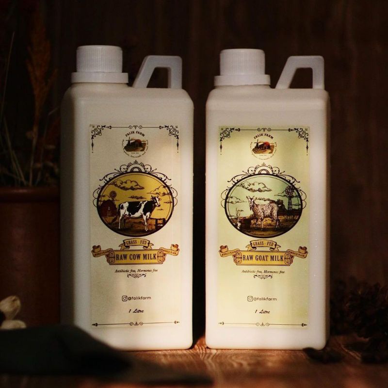 Jual GRASS FED RAW GOAT COW MILK | SUSU GRASSFED KAMBING SAPI FALIK ...