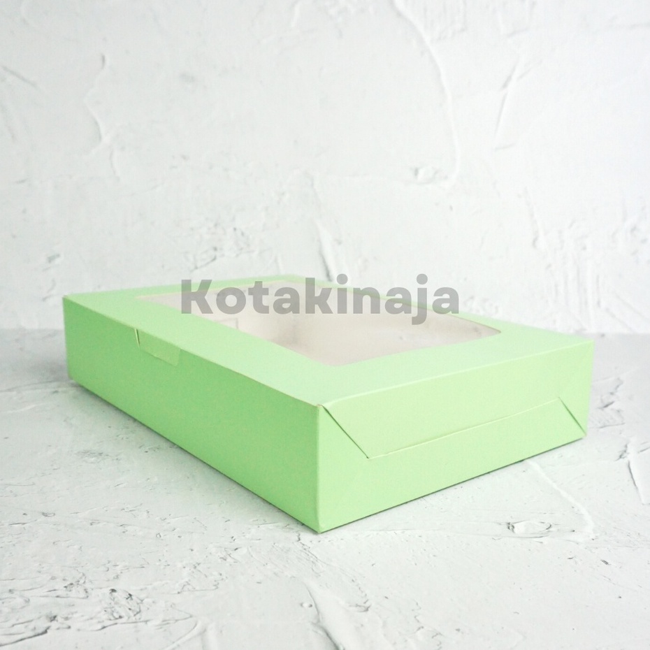 Jual Box Donat Isi 6 / Kotak Donat / Box Donat Jendela / Kemasan Donat ...
