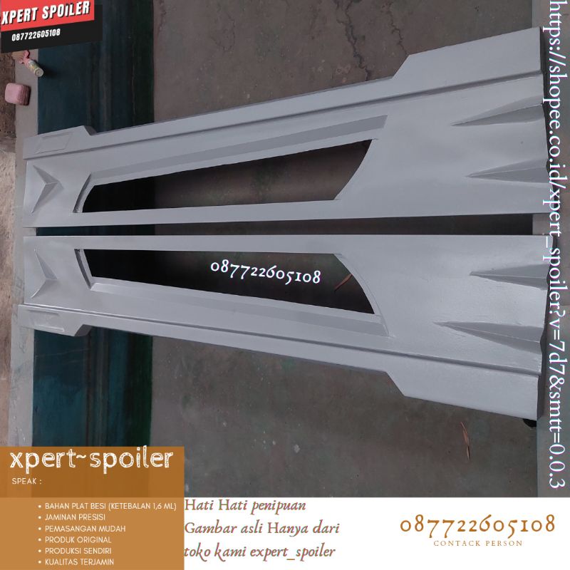 Jual Variasi Bemper Samping Pnp L300 Model Terbaru Untuk Bak Slebor Bak ...