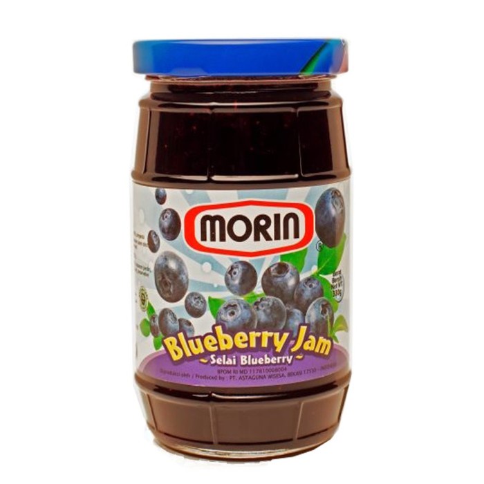 Jual Morin Blueberry Jam 330 Gr | Shopee Indonesia