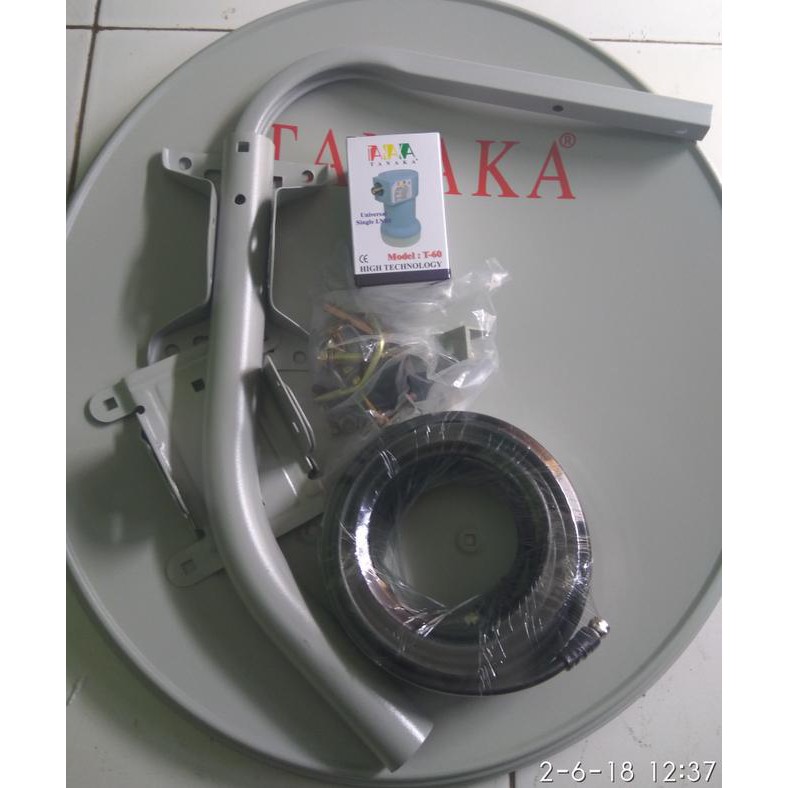 Jual 40Uq Odu Dish Parabola Mini Tanaka 45Cm Ninmedia - Abu-Abu Muda ...