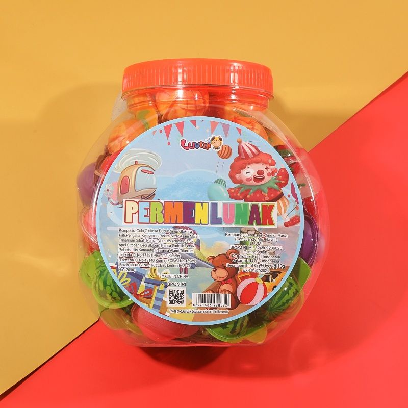 Jual Permen Lunak Luvmi My Sweety AAA Logo Halal Permen Lunak Viral ...