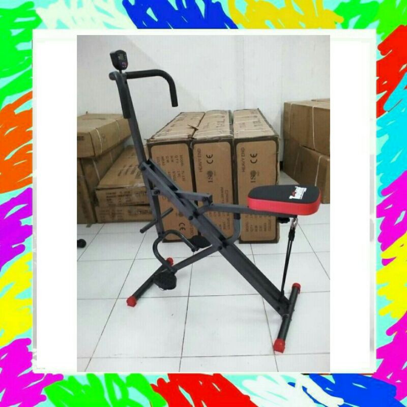 Jual hit power squat total ori/power squat total fitnes/horse rider ...