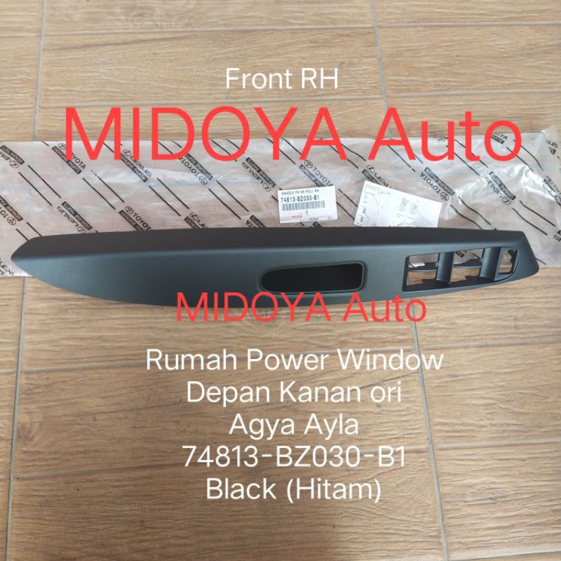Jual Rumah Power Window Depan / Tengah Agya Ayla 2014 Up Black ori 1pc ...