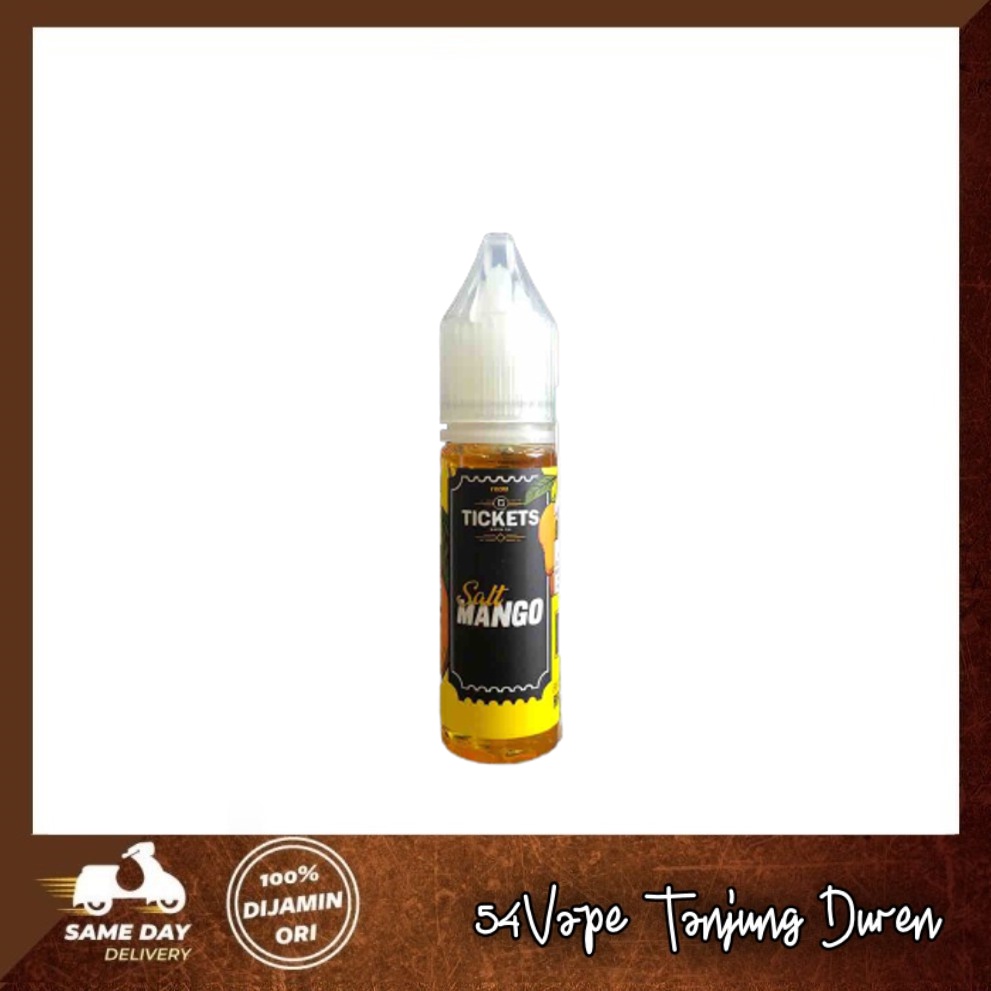 Jual TICKETS MANGO SALT NIC 15ML AUTHENTIC by TICKETS BREW | Shopee ...