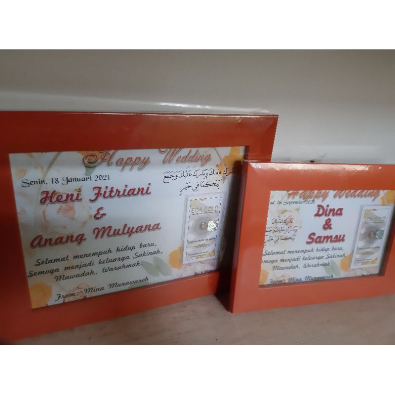 Jual Frame gift 5R ucapan untuk hadiah | Shopee Indonesia
