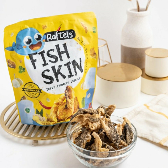 Jual fish skin raftels kulit, original | Shopee Indonesia