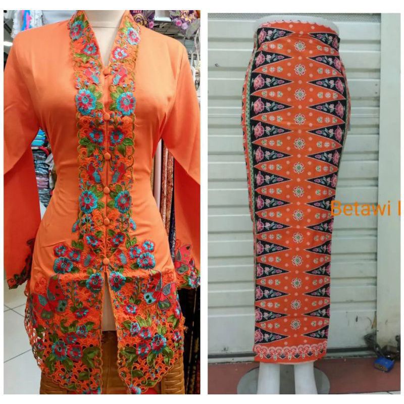 Jual SET KEBAYA ENCIM BETAWI TERBARU//KEBAYA ENCIM MEWAH//KEBAYA ENCIM ...