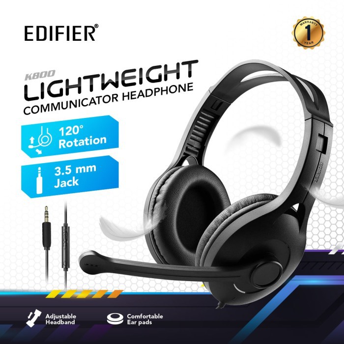 Jual EDIFIER K800 Communicator & Gaming Headphone | Shopee Indonesia