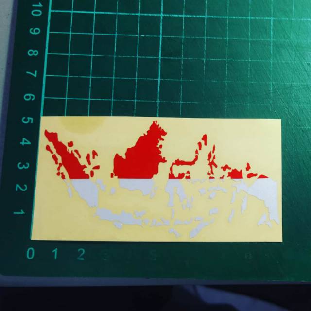 Jual Sticker Cutting Peta Indonesia | Shopee Indonesia