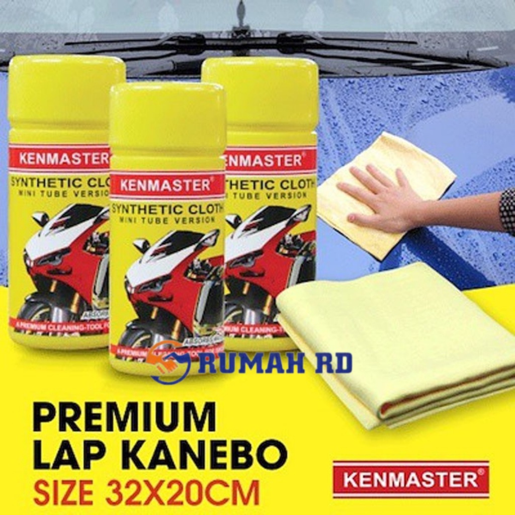 Jual 1208 Kenmaster Lap Motor Mobil / Lap Kanebo Mini / Chamois Cloth ...