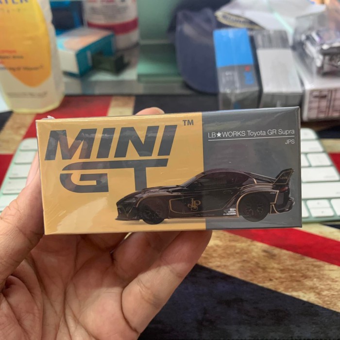 Jual Mini GT 325 LB WORKS Toyota GR Supra JPS RHD | Shopee Indonesia