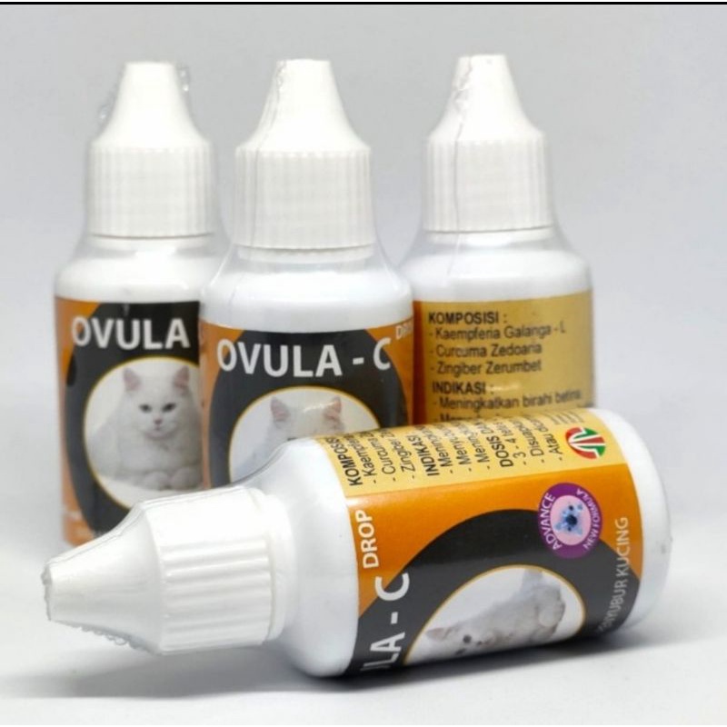 Jual Ovula C Drop 30 Ml Obat Birahi Kucing Dan Penyubur Kucing | Shopee ...