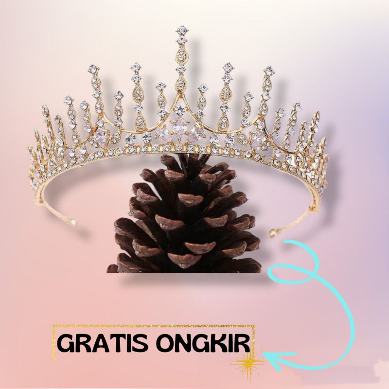 Jual Mahkota Queen Gold | Shopee Indonesia