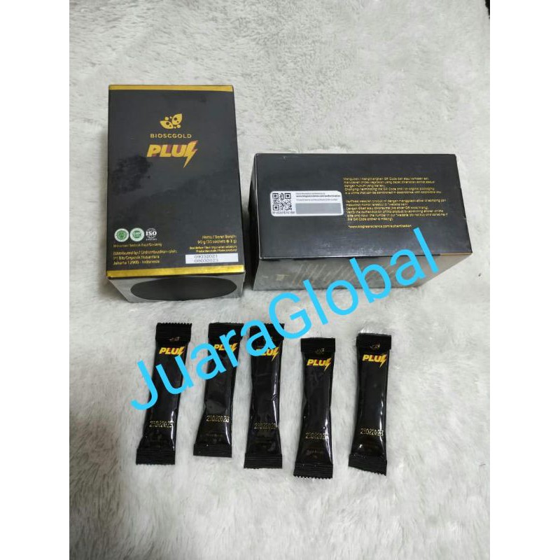 Jual Paket 5 Sachet BioSCGold Plus Biogreen Apple Stemcell Biogold ...