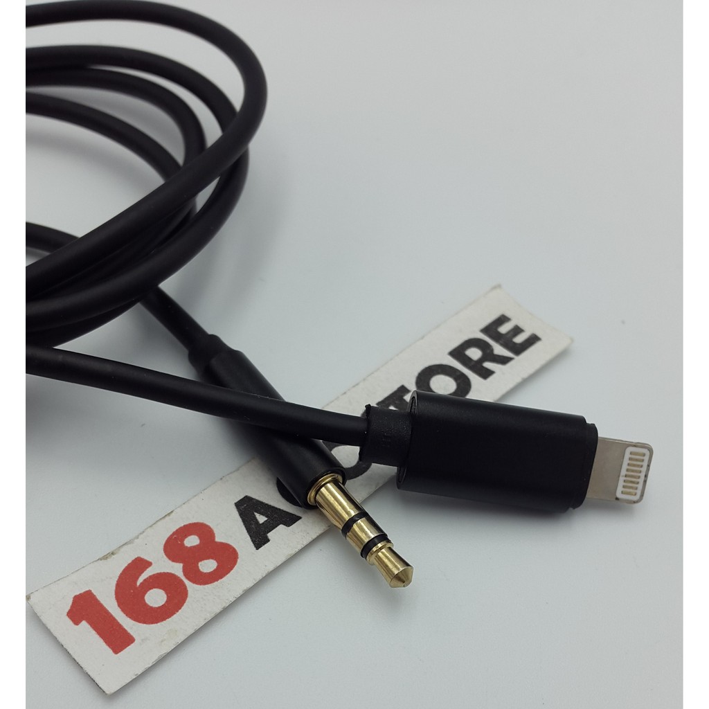Jual KABEL AUX LIGHTNING / KABEL AUDIO LIGHTNING TO JACK AUDIO 3.5MM ...