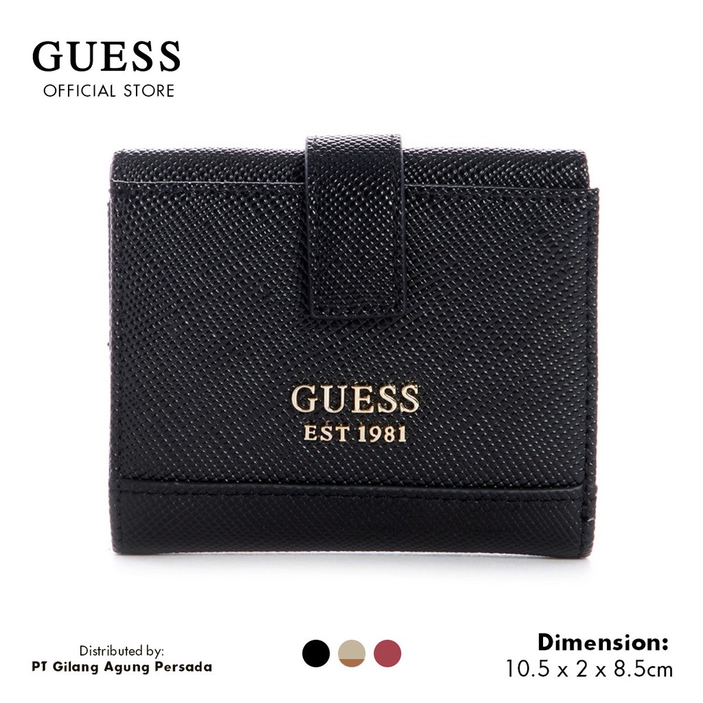 Jual Dompet Guess Original Wanita - Cordelia Petite Trifold | Shopee ...