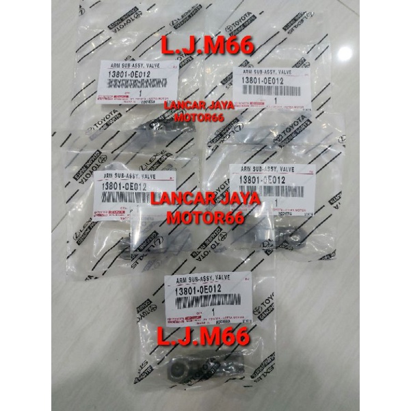 Jual ROCKER ARM VALVE TOYOTA INNOVA REBORN FORTUNER VRZ HILUX REVO 1SET ...
