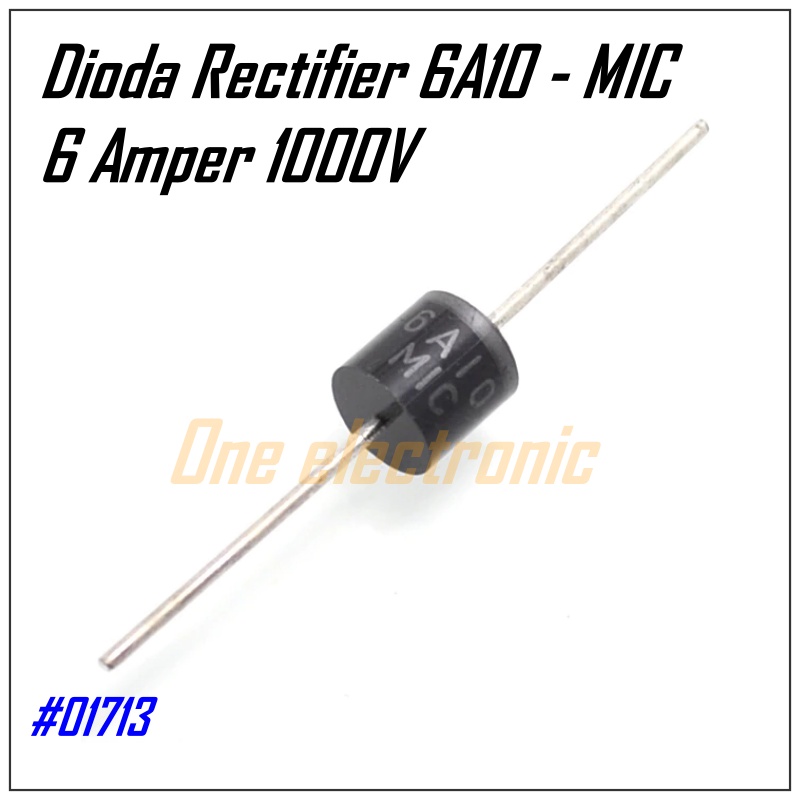 Jual Dioda 6A10 6A 1000V Ori MIC,Schottky Diode Rectifier Penyearah Arus DC | Shopee Indonesia