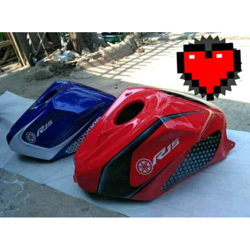 Jual Cover tangki Komtang R15v2 model costum cbr250rr | Shopee Indonesia