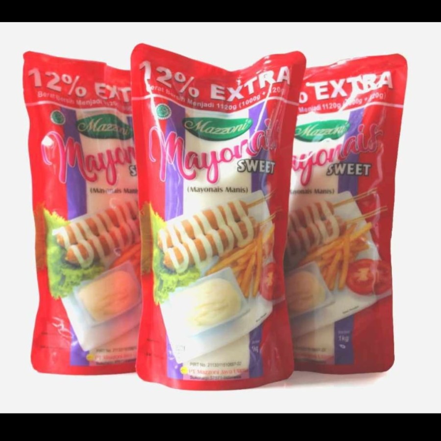 Jual MAZZONI MAYONNAISE MAYONAISE 1KG | Shopee Indonesia